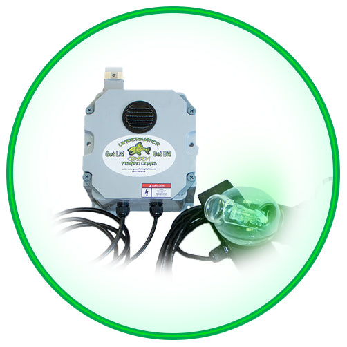 Mega Brite Underwater Light System (250 Watts) – Under Water Green ...